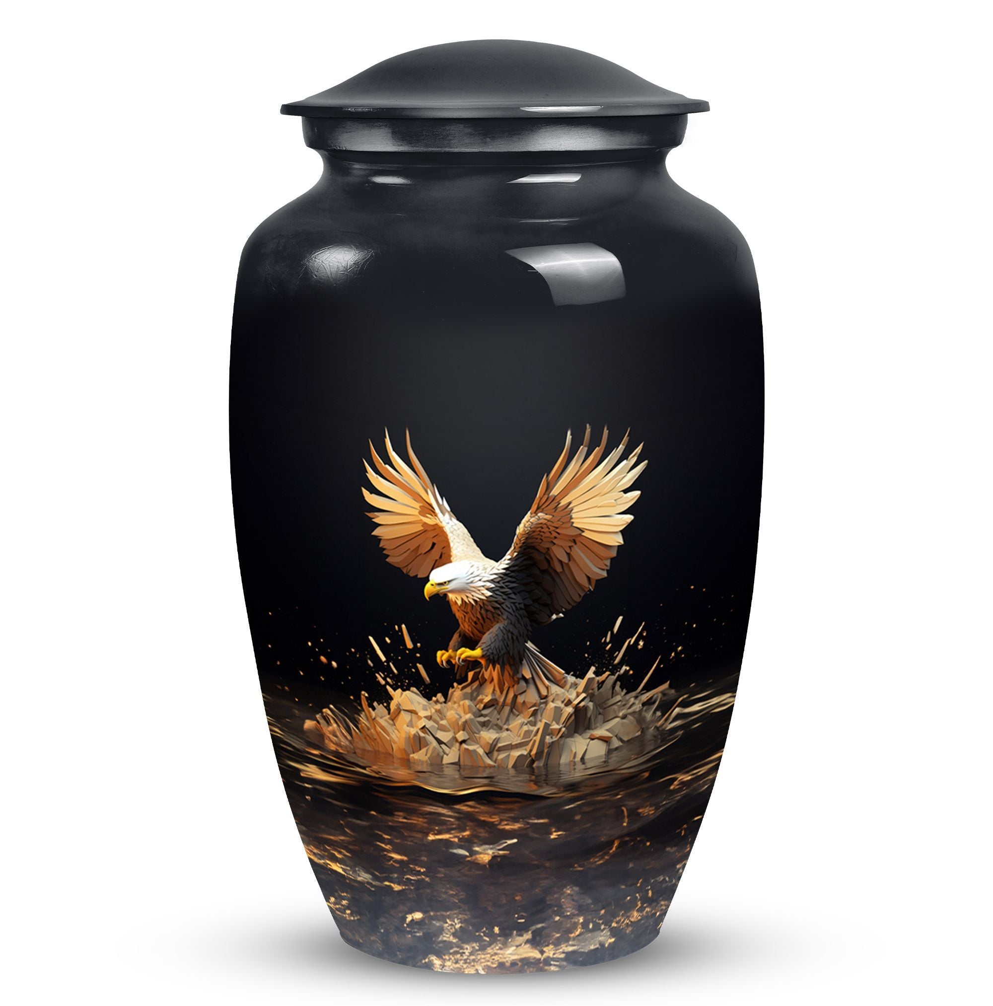 Personalized Eagle Cremation Urn for Men - Yatskia – Yatskia Urns
