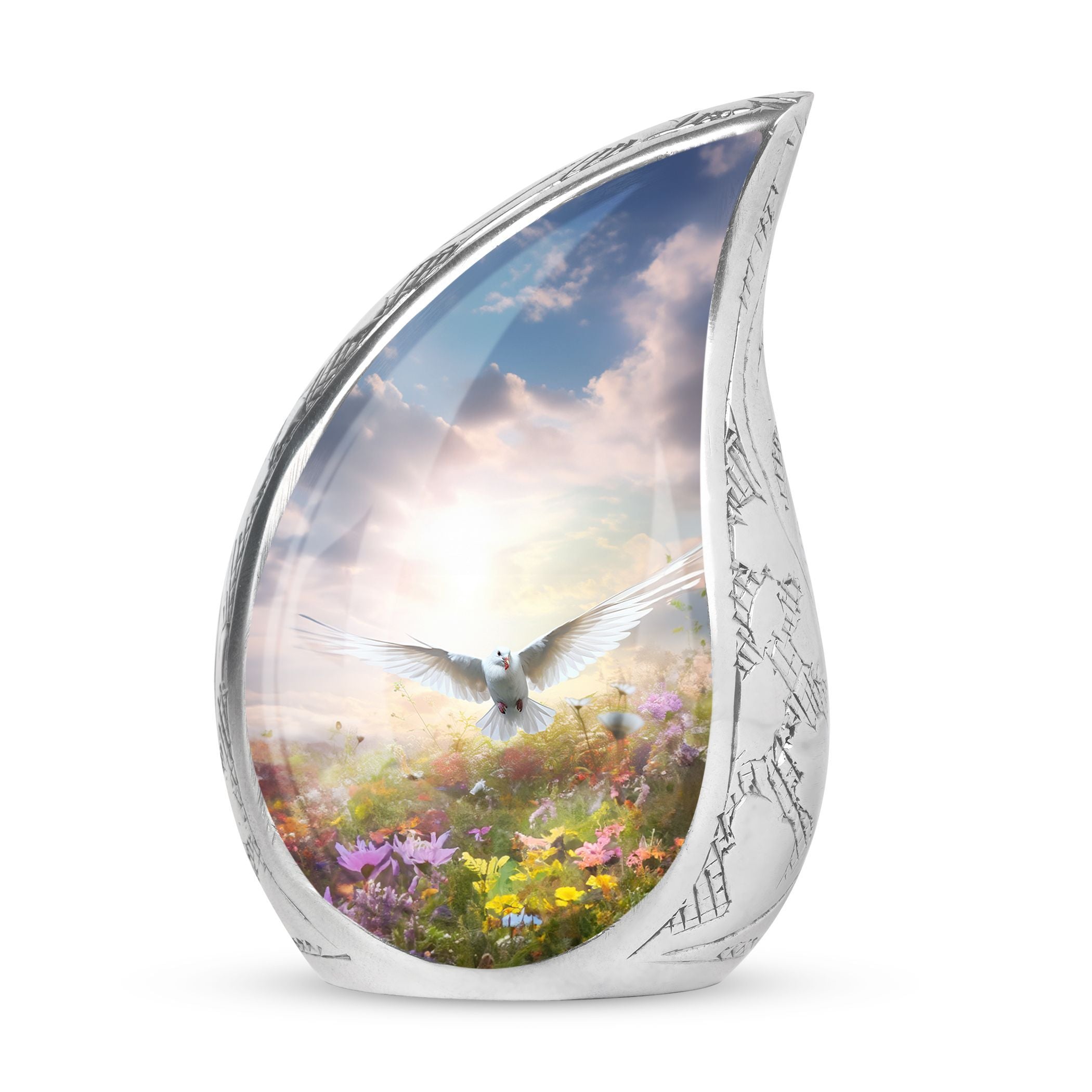 Dove Cremation Urn for Ashes: | Large Personalized Keepsakes – Yatskia Urns