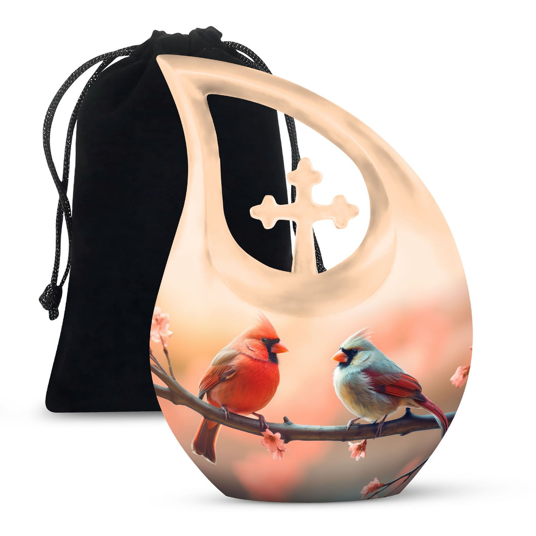 Cardinal Bird Urns - Cremation Urns With Cardinal Bird Designs ...