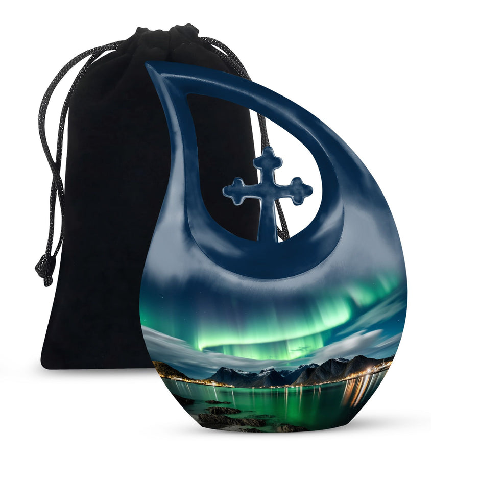 Aurora Borealis Urns - Northern Lights Cremation Urns For Ashes ...