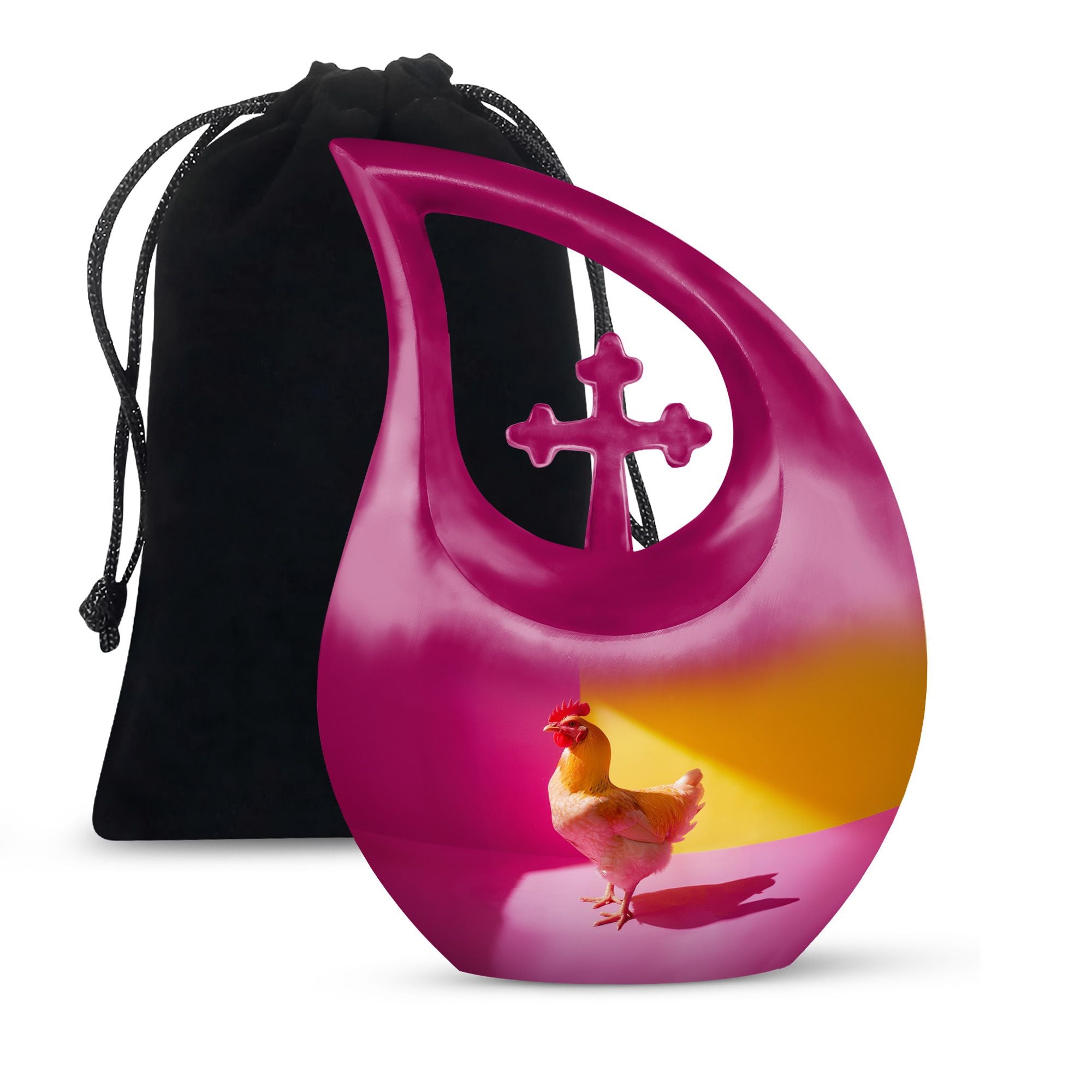 Chicken Urns - Chicken Ashes Memorial Urns, Rooster Urns For Ashes ...
