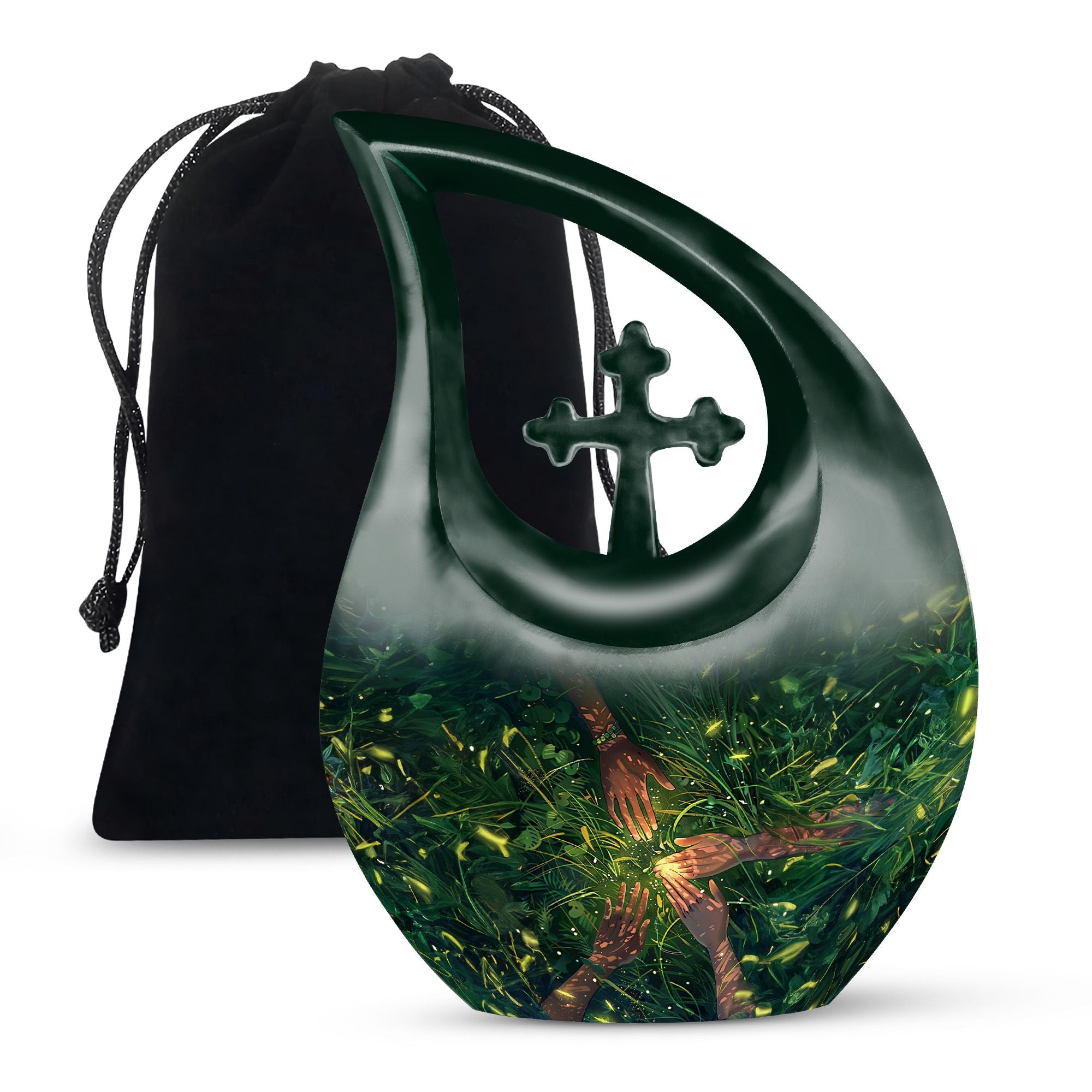 Hand Urn | Container For Cremated Adult Human Ashes – Yatskia Urns