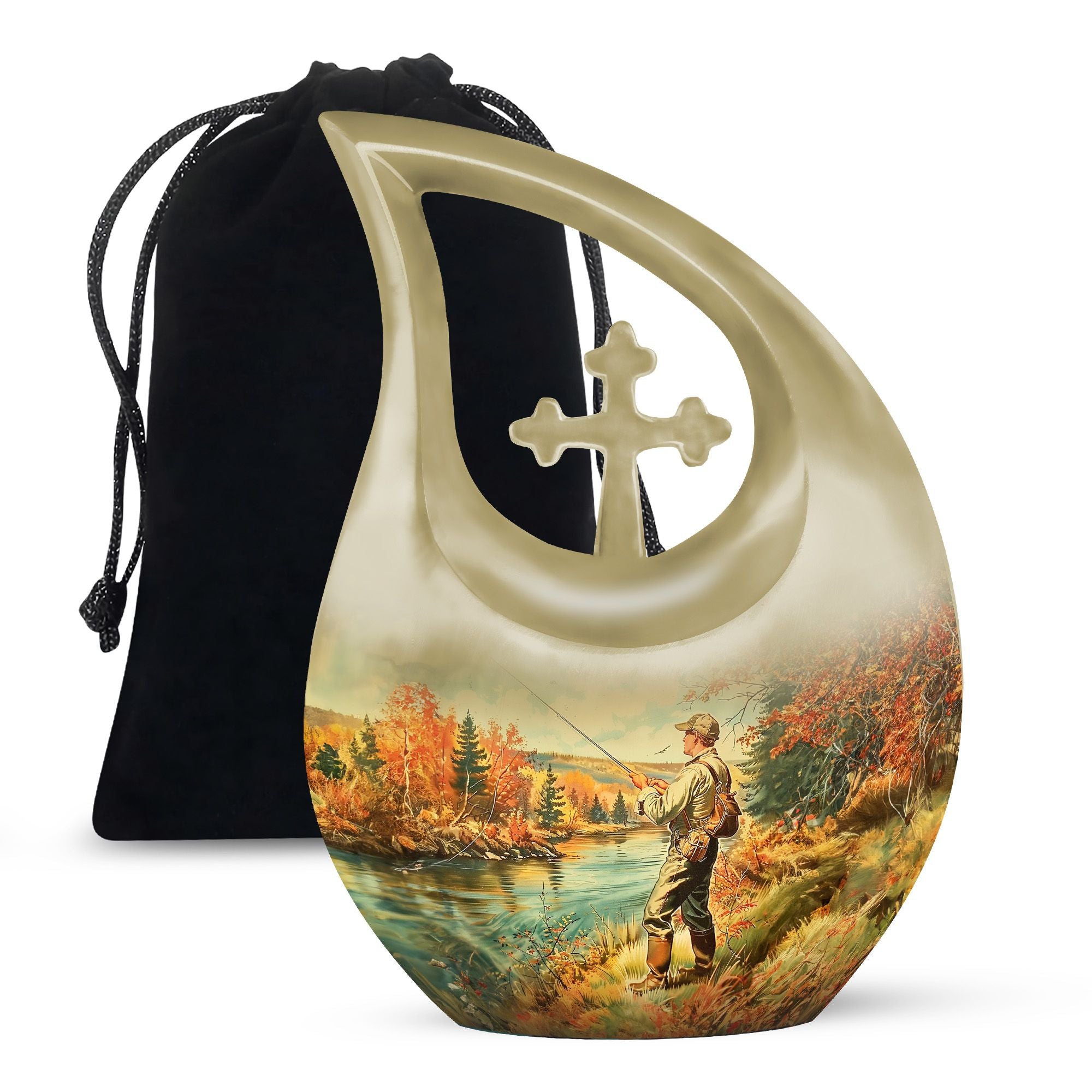 Fishing Cremation Urns - Shop Fishing Urns For Adult Human Ashes ...