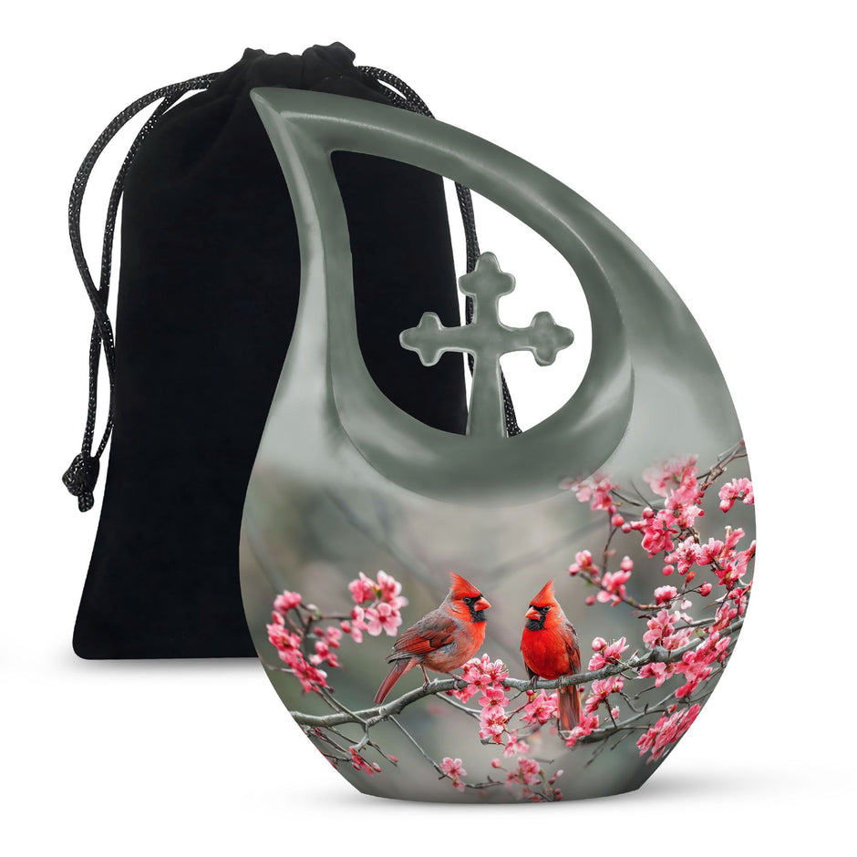 Cardinal Bird Urns - Cremation Urns With Cardinal Bird Designs ...