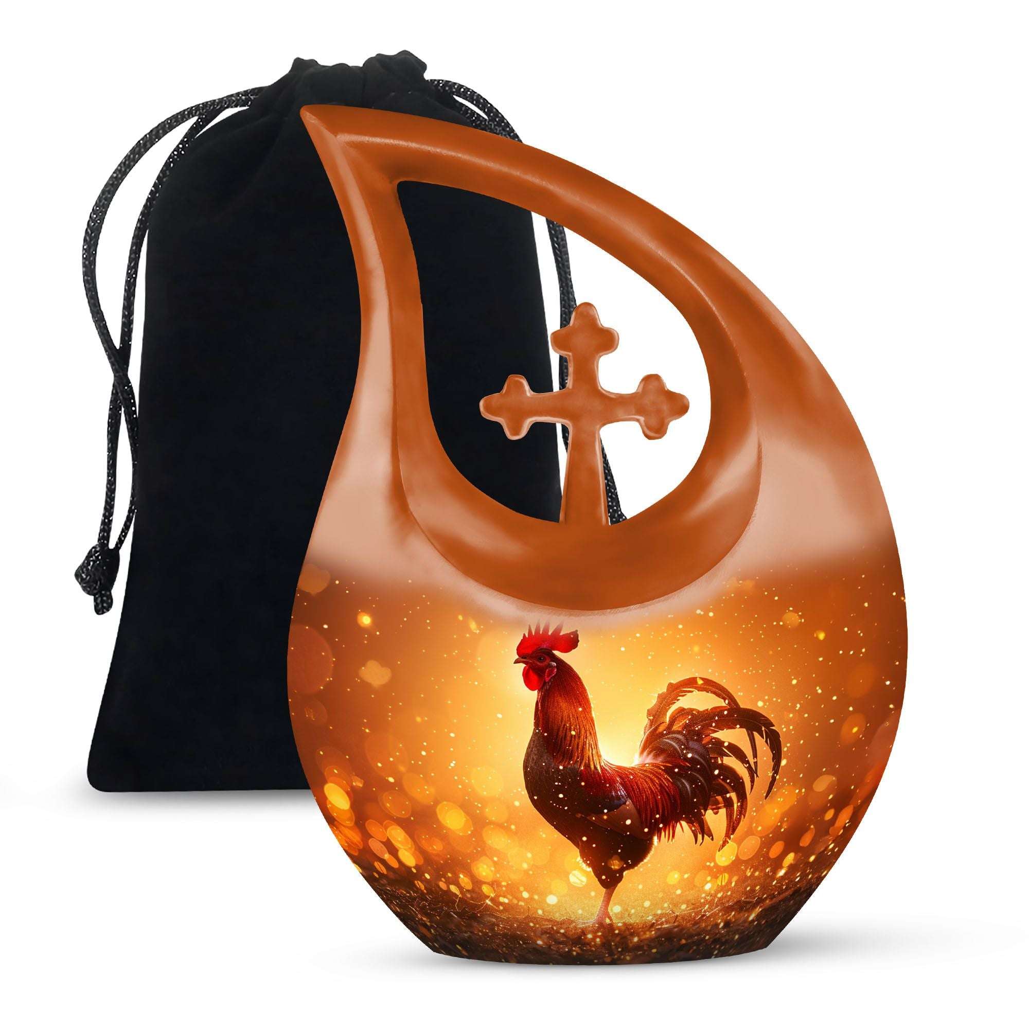 Chicken Urns - Chicken Ashes Memorial Urns, Rooster Urns For Ashes ...