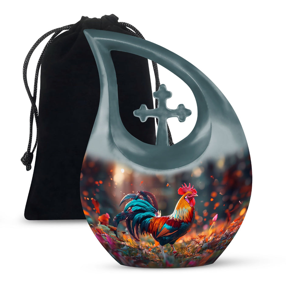 Chicken Urns - Chicken Ashes Memorial Urns, Rooster Urns For Ashes ...