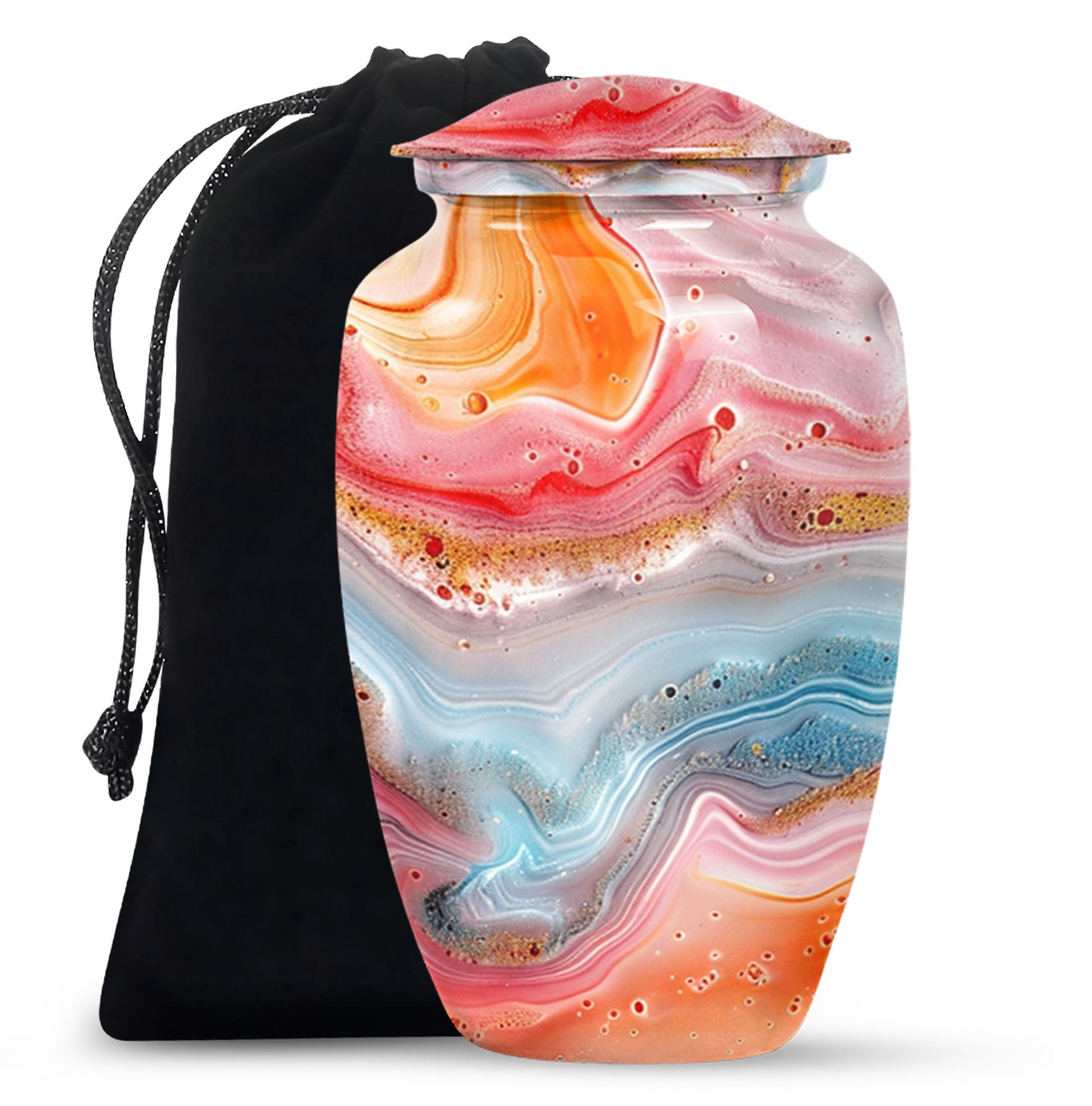 Swirl Urn & Cremation Urn for Ashes: A Modern Take on Burial Process ...