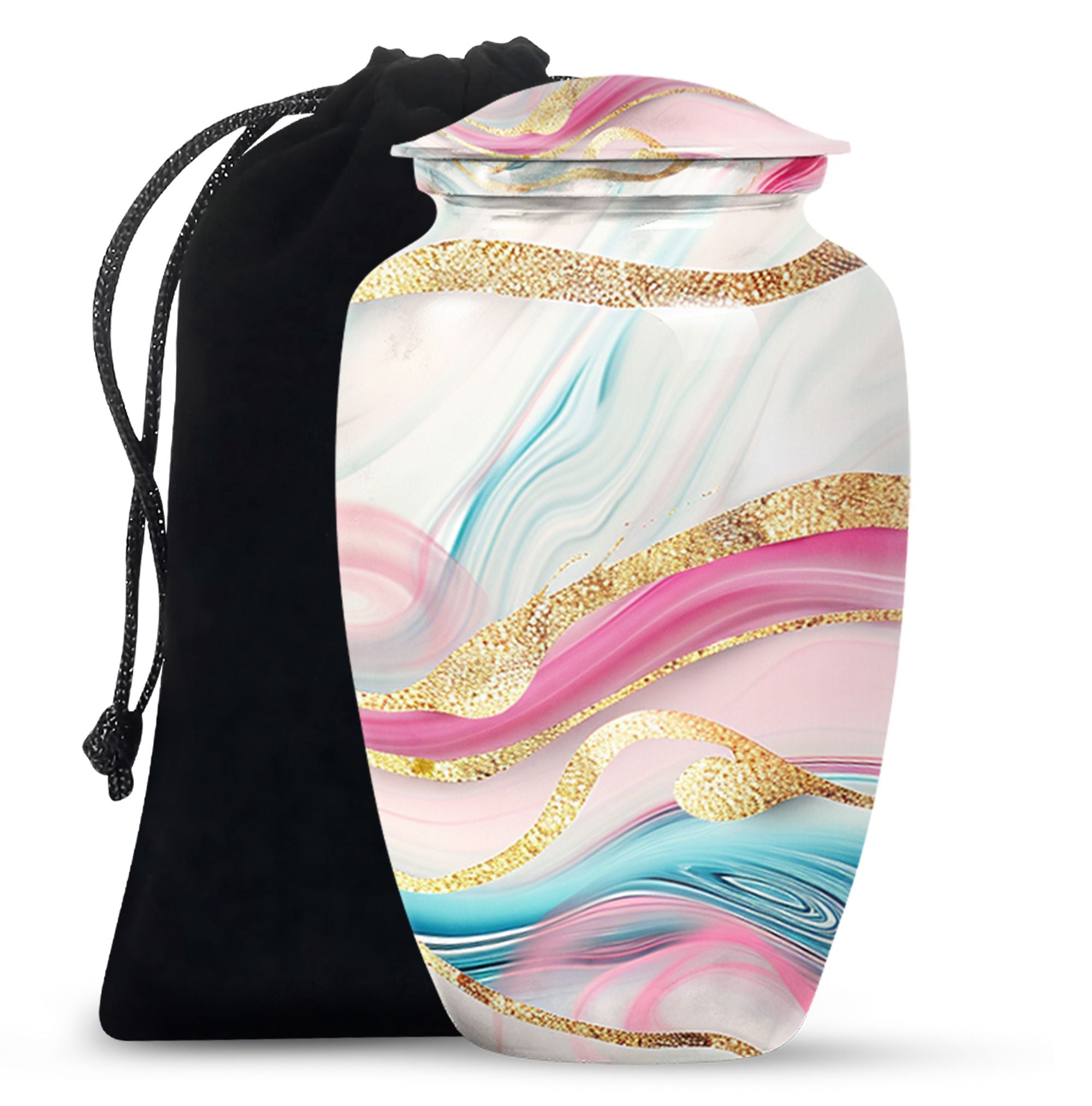 Abstract Urn | Classical Funeral Burial Urn for Solace – Yatskia Urns