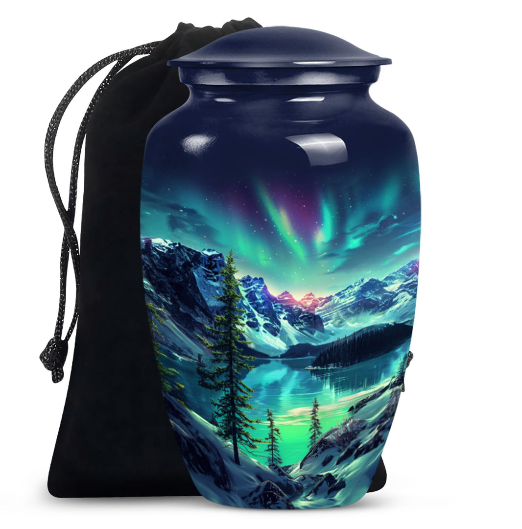 Aurora Borealis Urns - Northern Lights Cremation Urns For Ashes ...