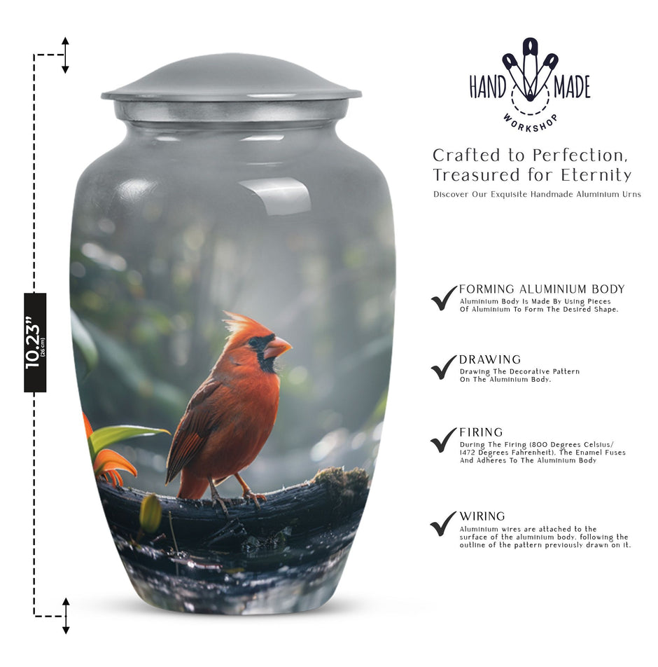 Cardinal Bird Urns - Cremation Urns With Cardinal Bird Collection ...