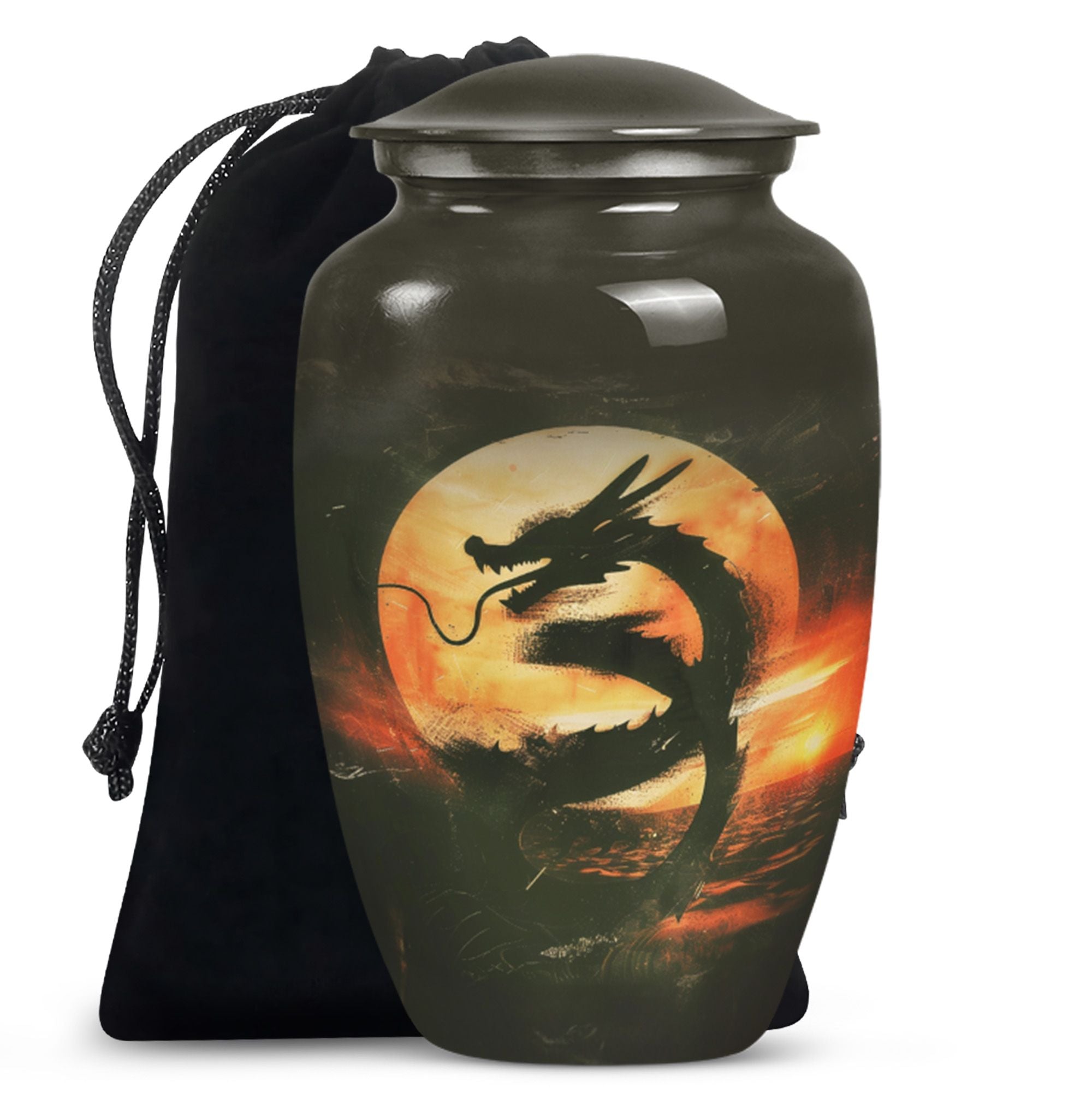 Dragon Urn - Large Cremation Urn For Memorial & Funeral – Yatskia Urns
