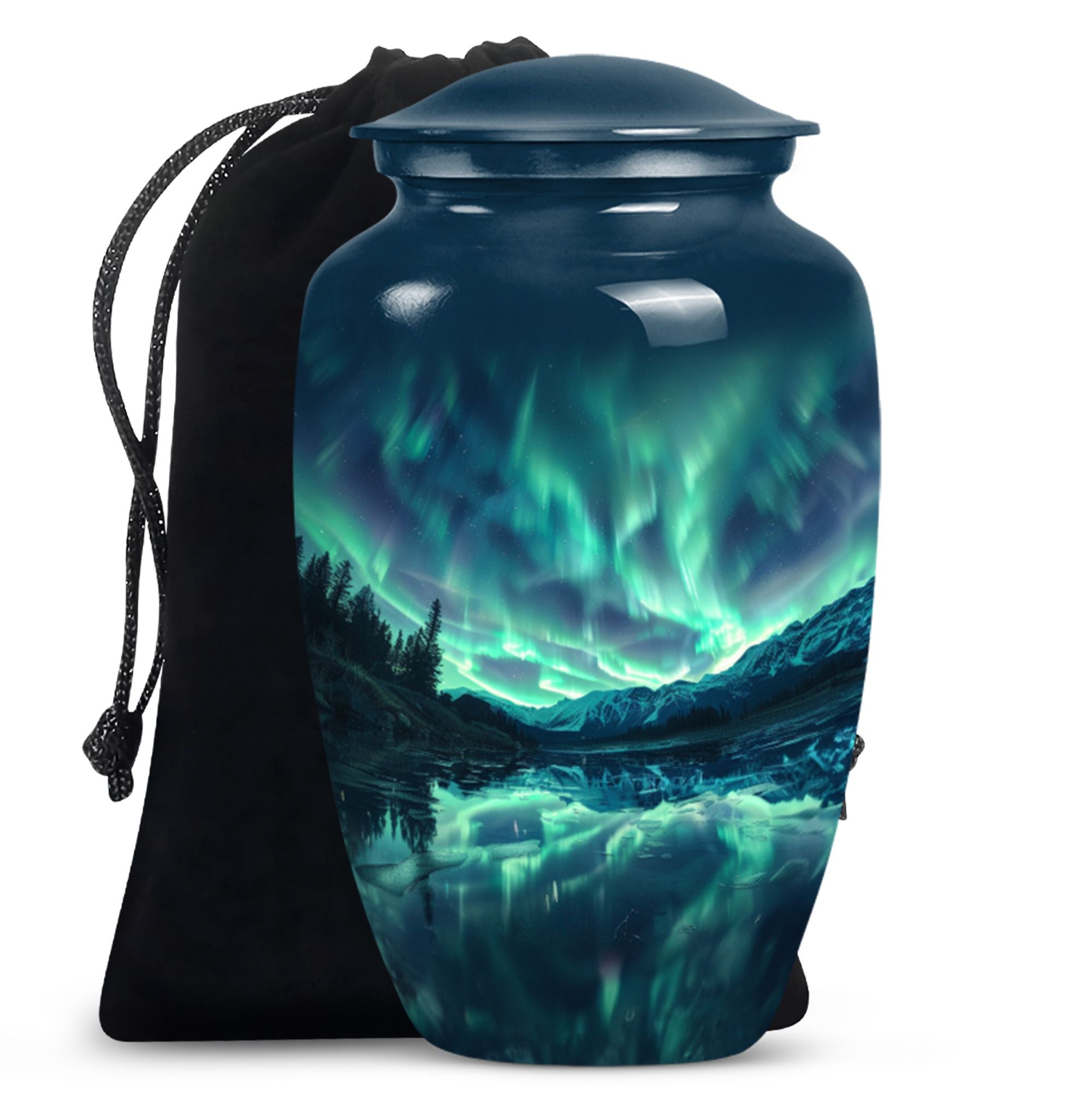 AURORA Urn & Cremation Urn for Dad | Timeless 10 inch Large Urn ...