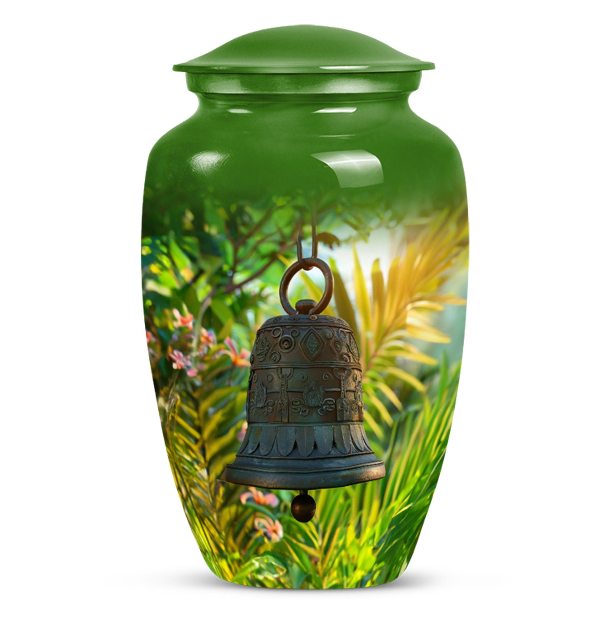 Bell Urn & Memorial Urn for Burial in Ground - Urn for Funeral ...