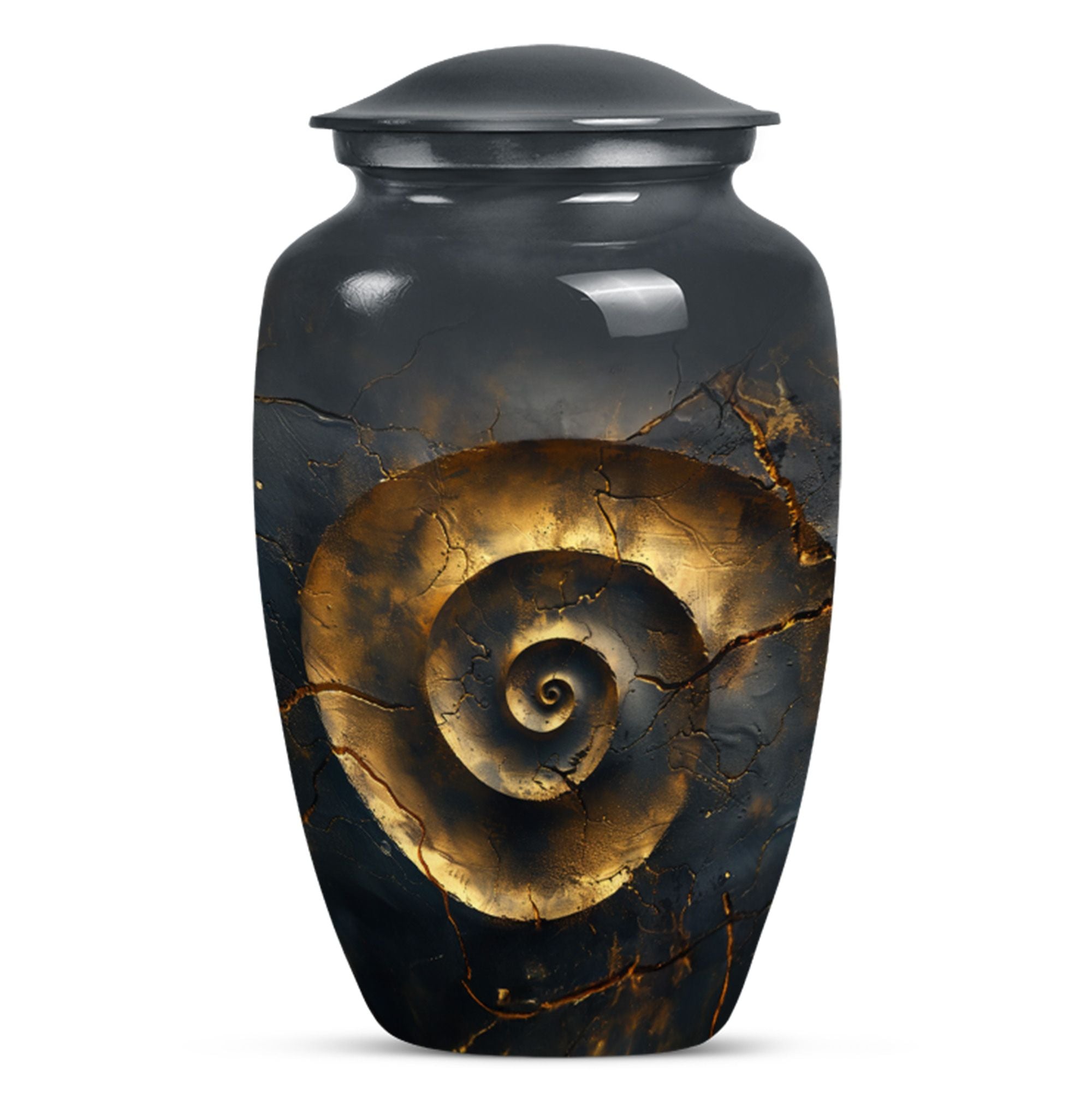 Spiral Urn & Burial Cremation Urn - Container For Cremated Human Ashes ...