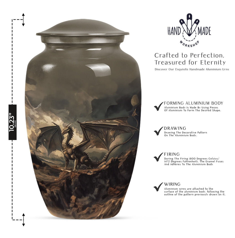 Dragon Urns - Dragon Cremation Urns For Human Ashes Collection ...