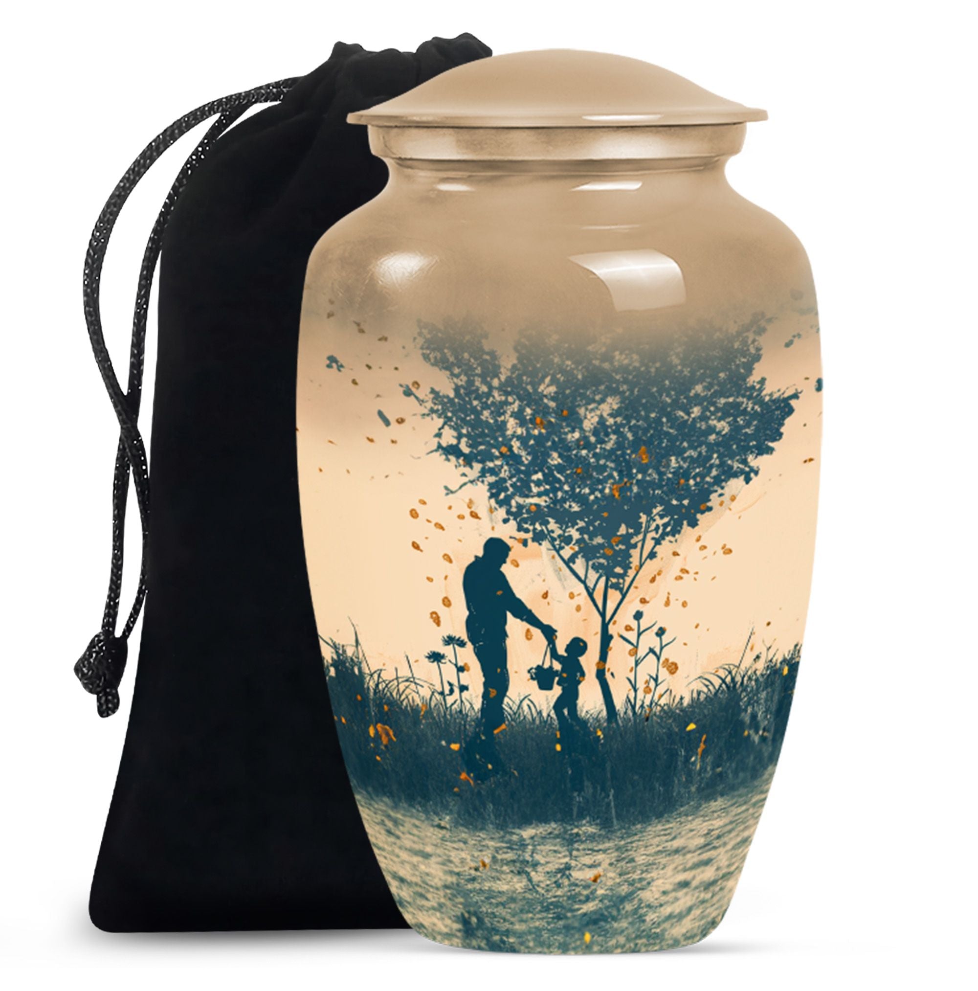 Father Keepsake For Human Ashes Funeral, Memorial Cremation Urn ...