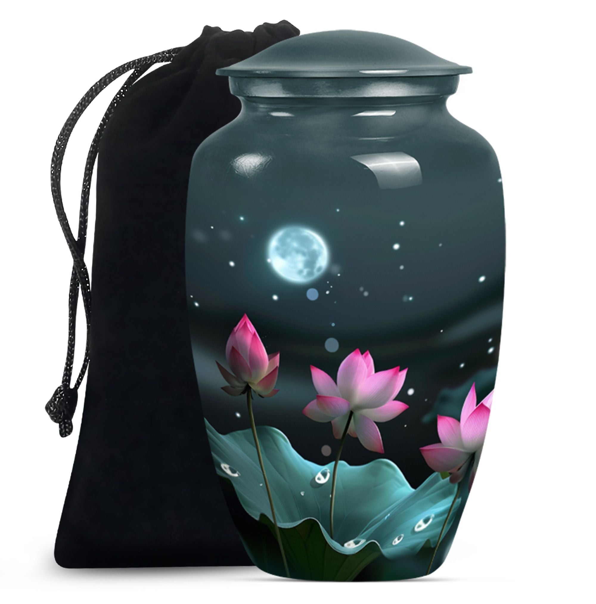 Lotus Urn: Elegant Funeral Urn for Ashes for Women - Urn For Her, Mom ...