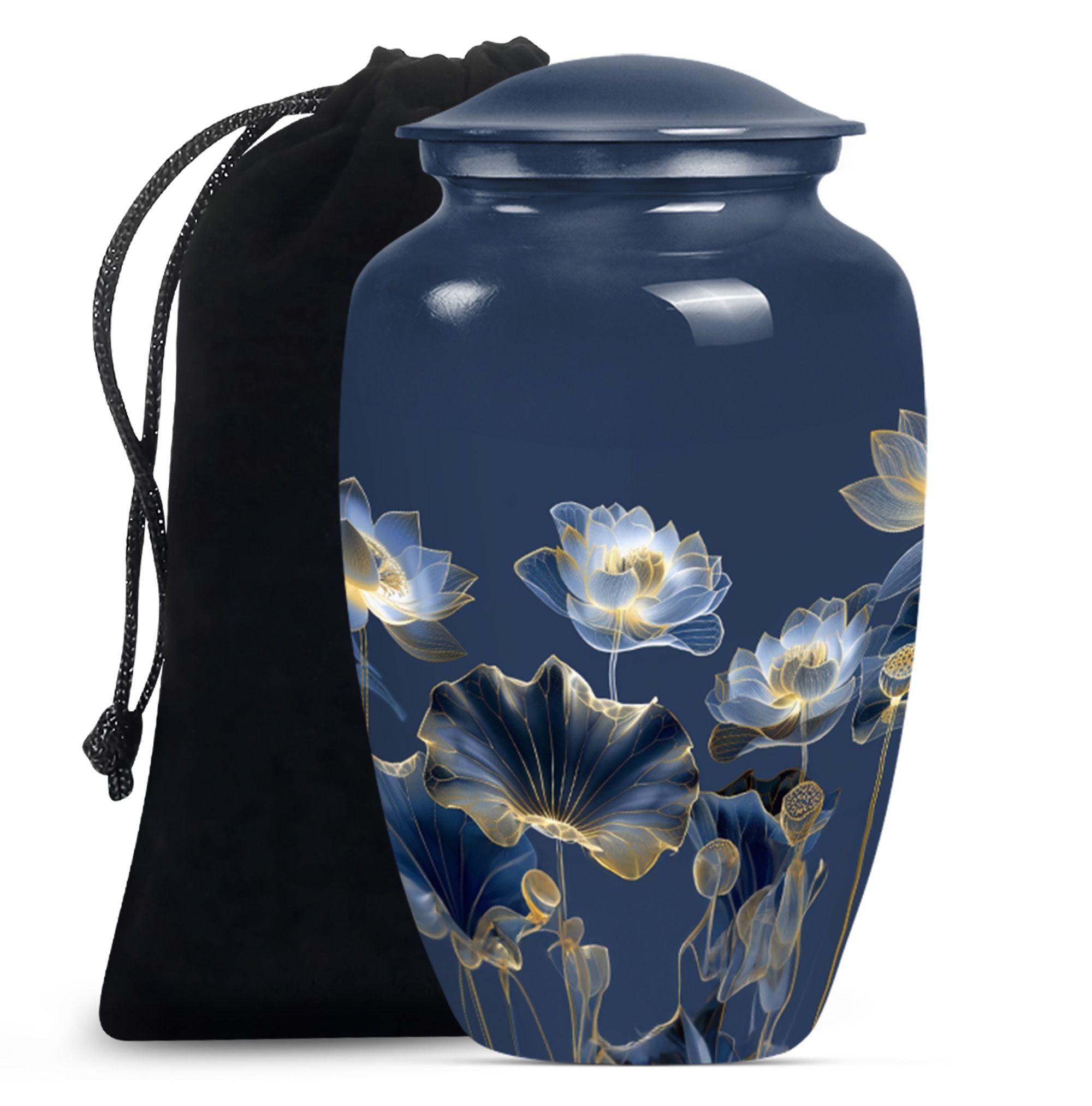 Lotus Urn | Large Memorial Urn for Ashes – Yatskia Urns