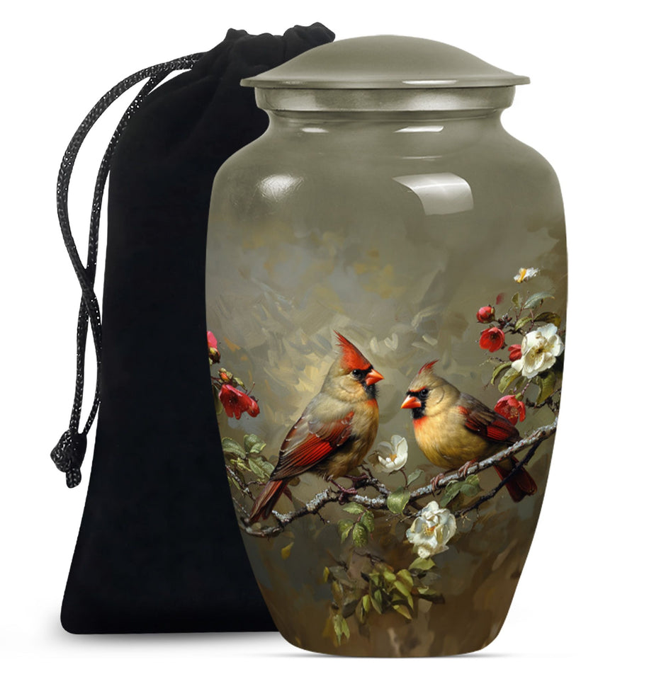 Cardinal Bird Urns - Buy Cremation Urns With Cardinal Bird Designs ...
