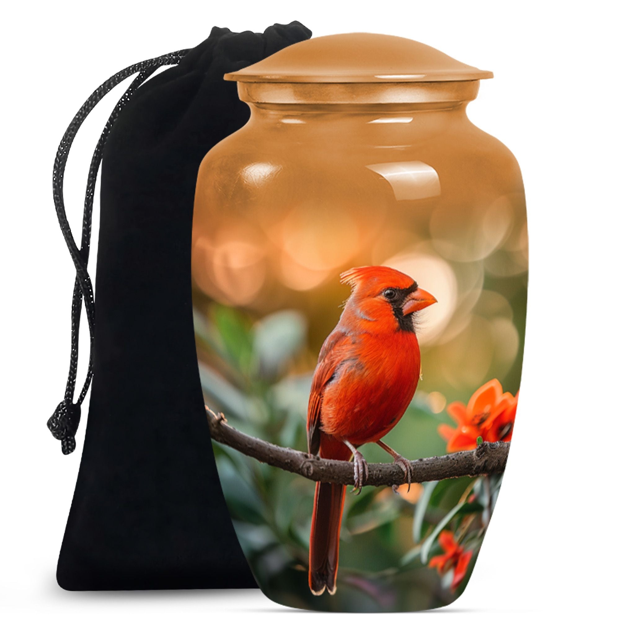 Cardinal Bird Urns - Cremation Urns With Cardinal Bird Designs ...