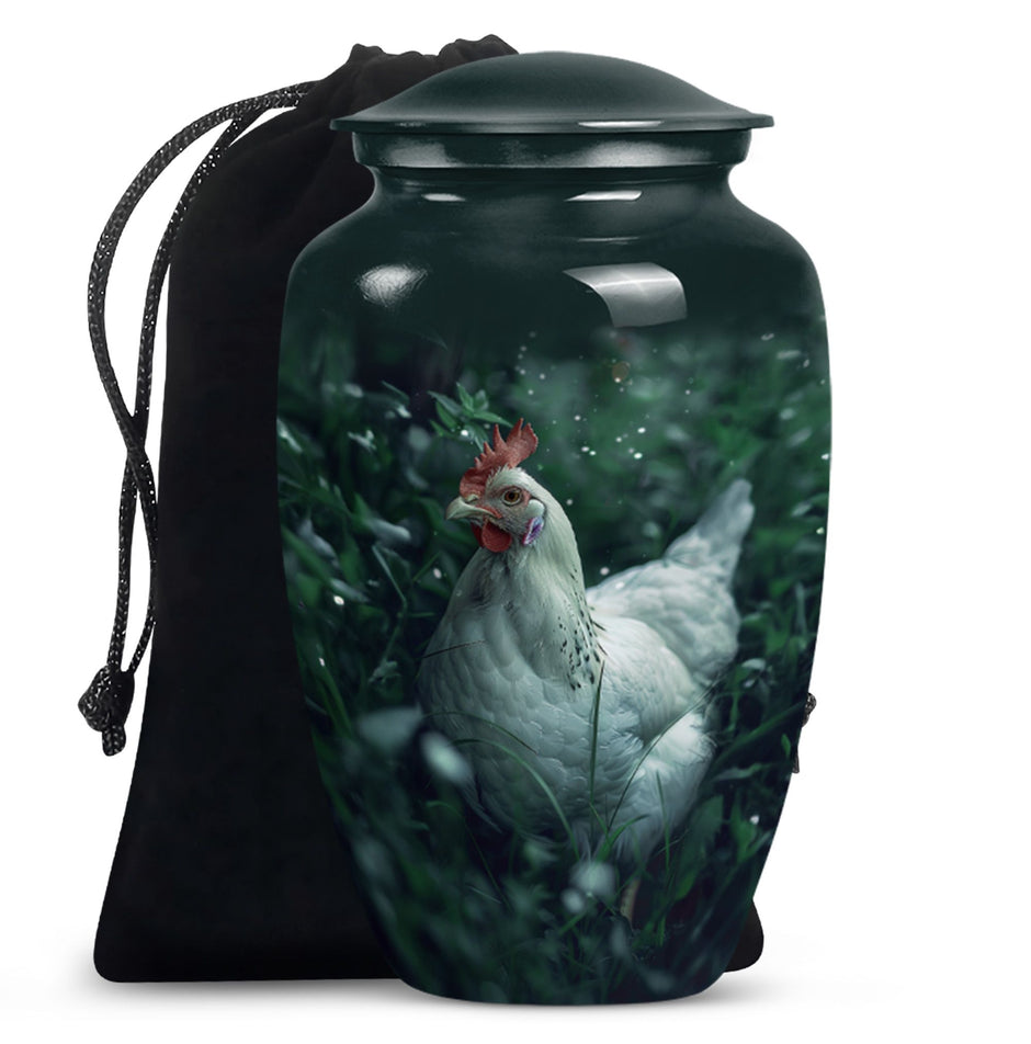 Chicken Urns - Chicken Ashes Memorial Urns, Rooster Urns For Ashes ...