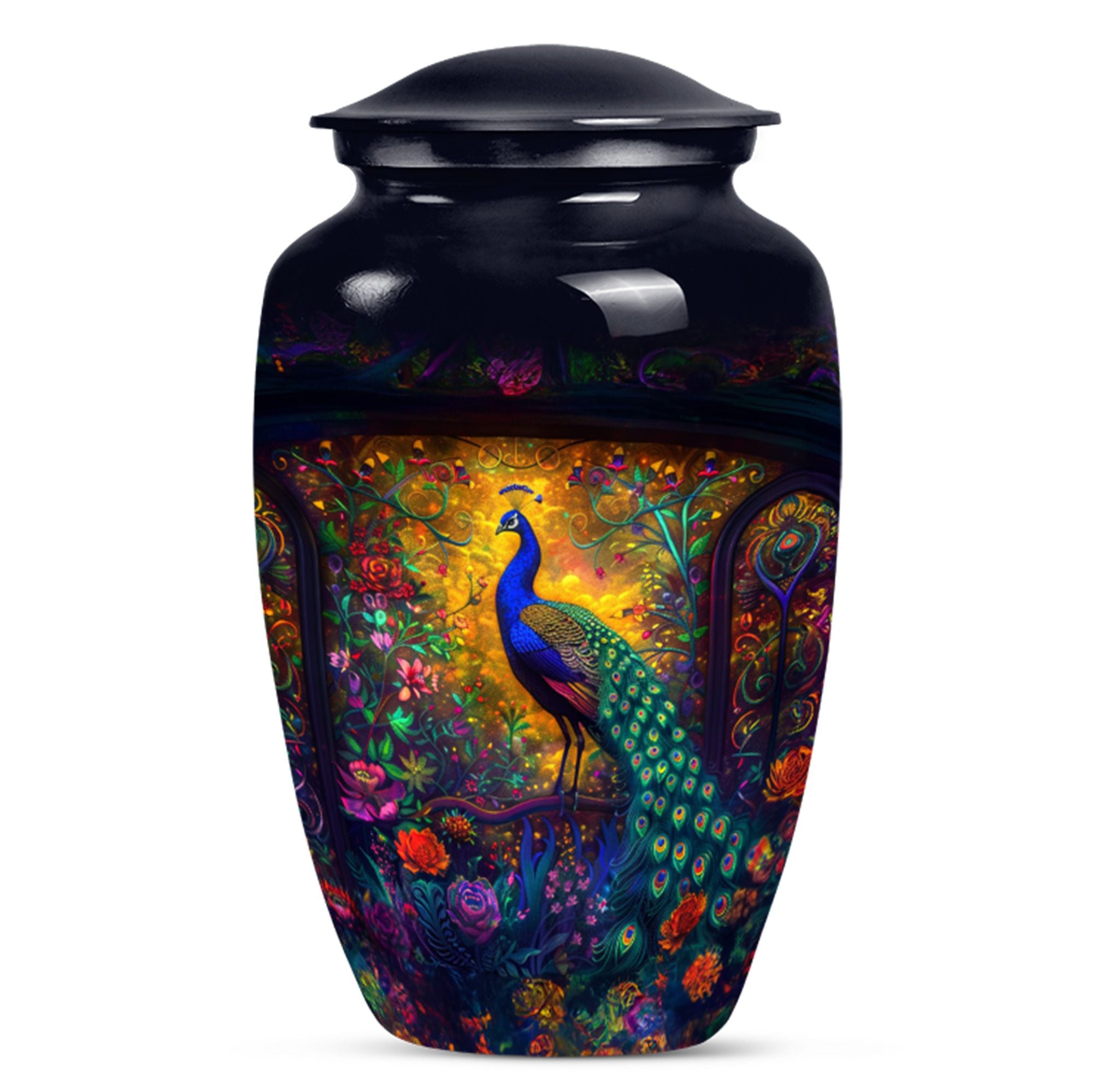 Peacock Cremation Urns For Mom Ashes - Peacock Memorial Urn Keepsake ...