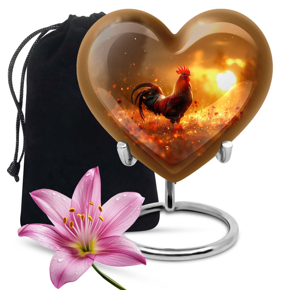 Chicken Urns - Chicken Ashes Memorial Urns, Rooster Urns For Ashes ...