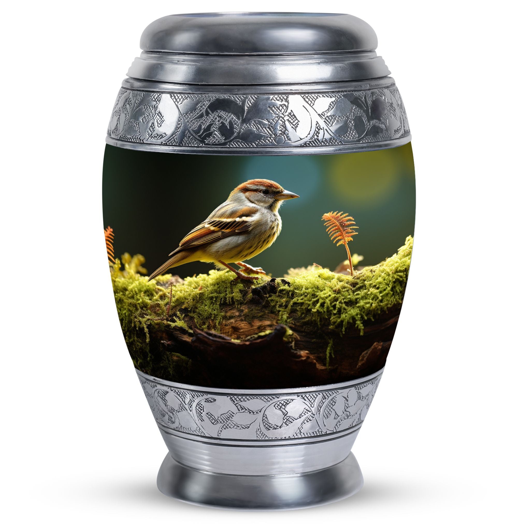 Beautiful Sparrow Memorial Urn for Women - Premium Urns for Loved One ...