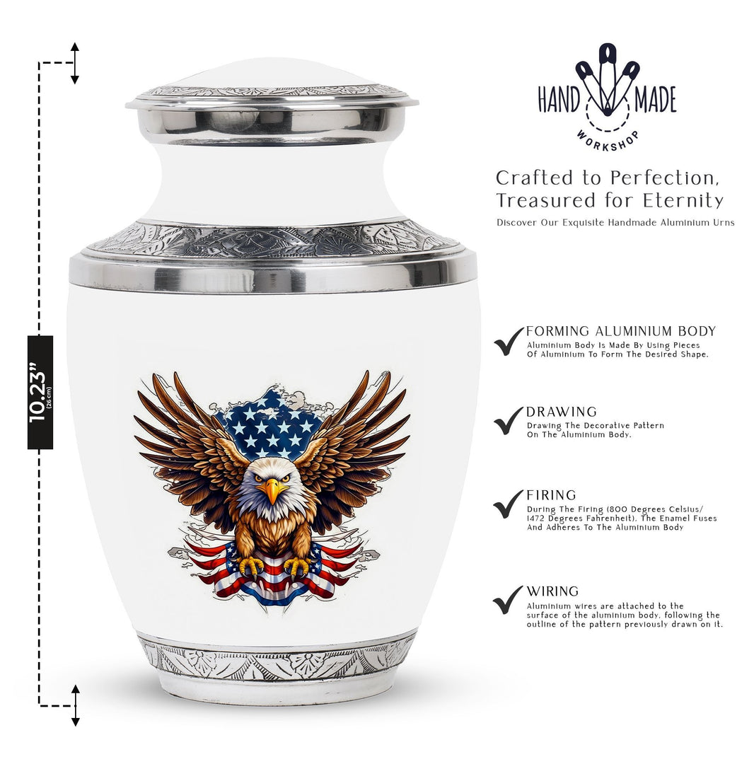 Buy Eagle Cremation Urns - Eagle Urns For Ashes, Eagle Keepsake Urns ...